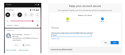 Account activation with Multi Factor Authentication (MFA) - Ανοικτό ...